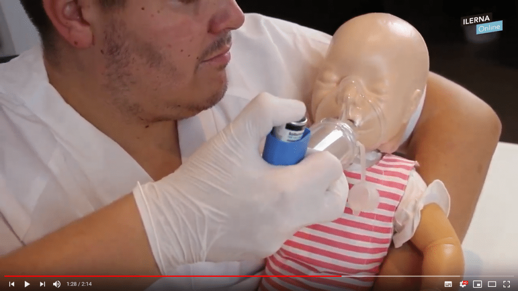 La administración de medicamentos vía respiratoria y vía parenteral